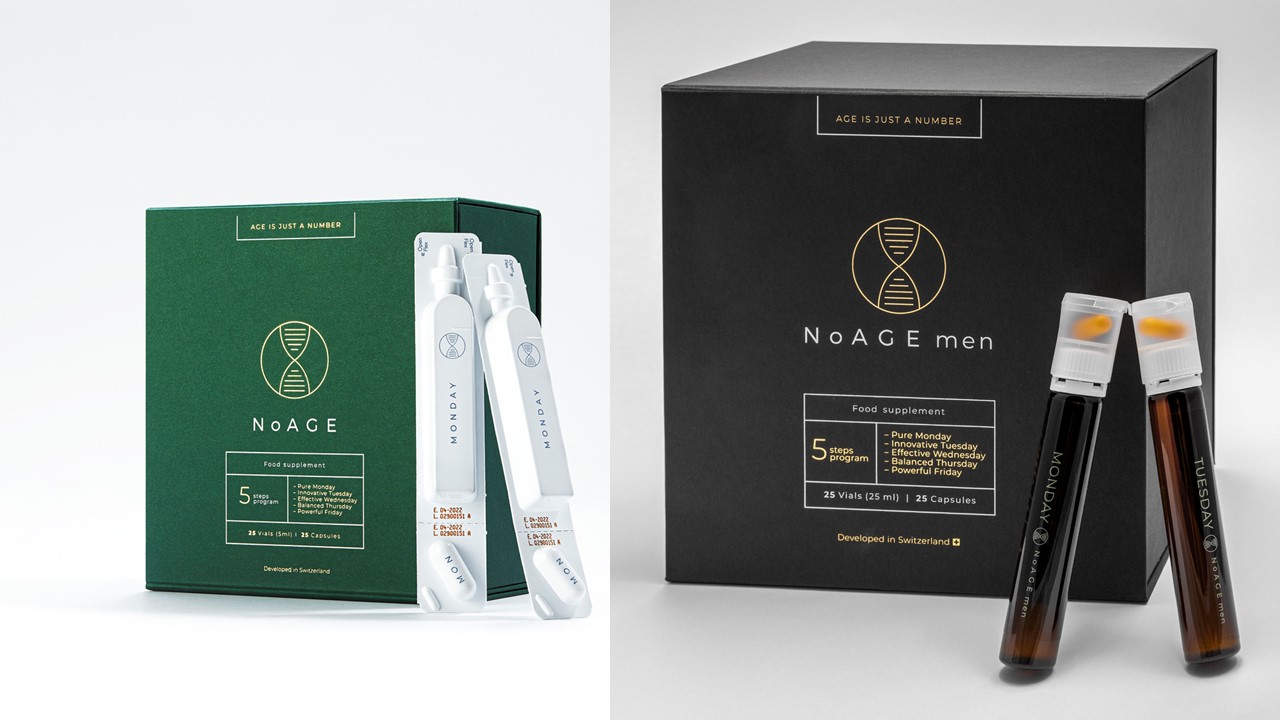 NoAGE and NoAGE Men | Aconitum JSC | CPHI Online